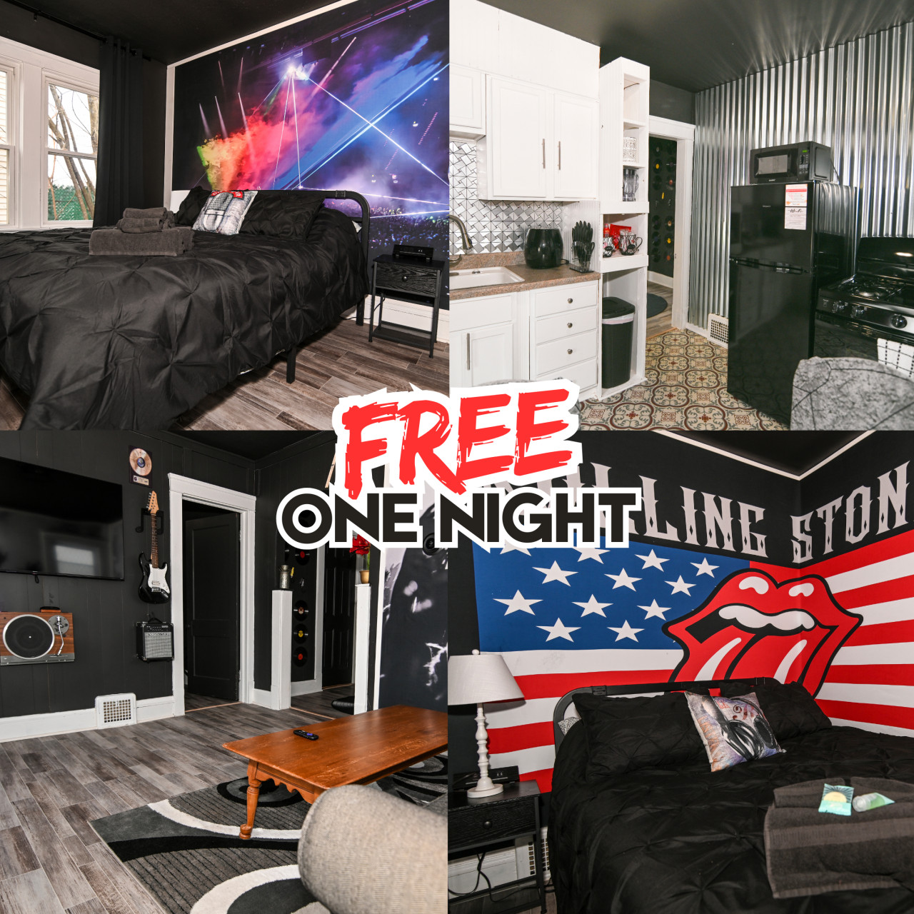 Rock N Roll Haven With Concert-themed Living Space - Unique Getaway - Cleveland, OH