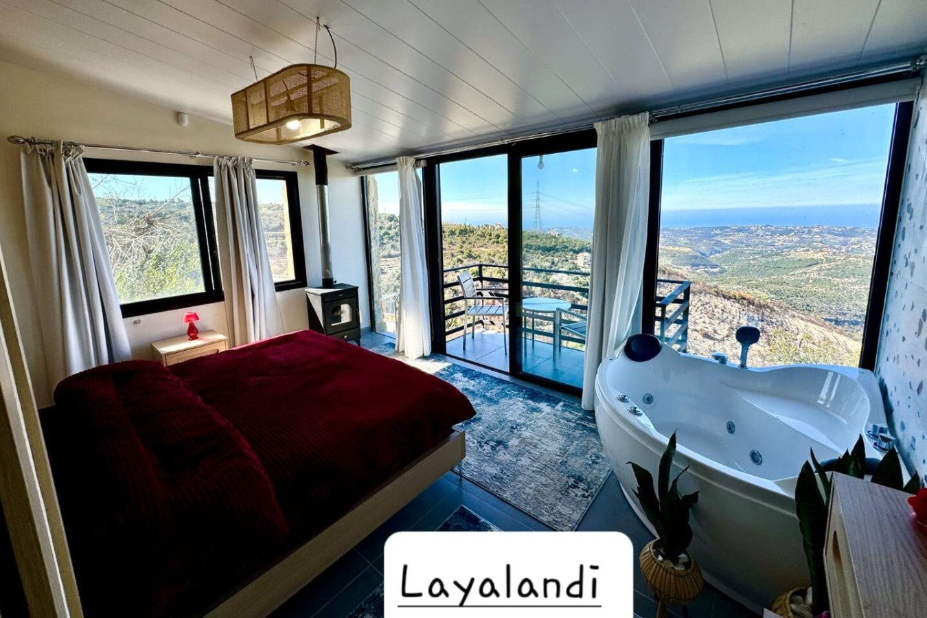 Laylandi, Belle Alali, Batroun With Tub - Lebanon