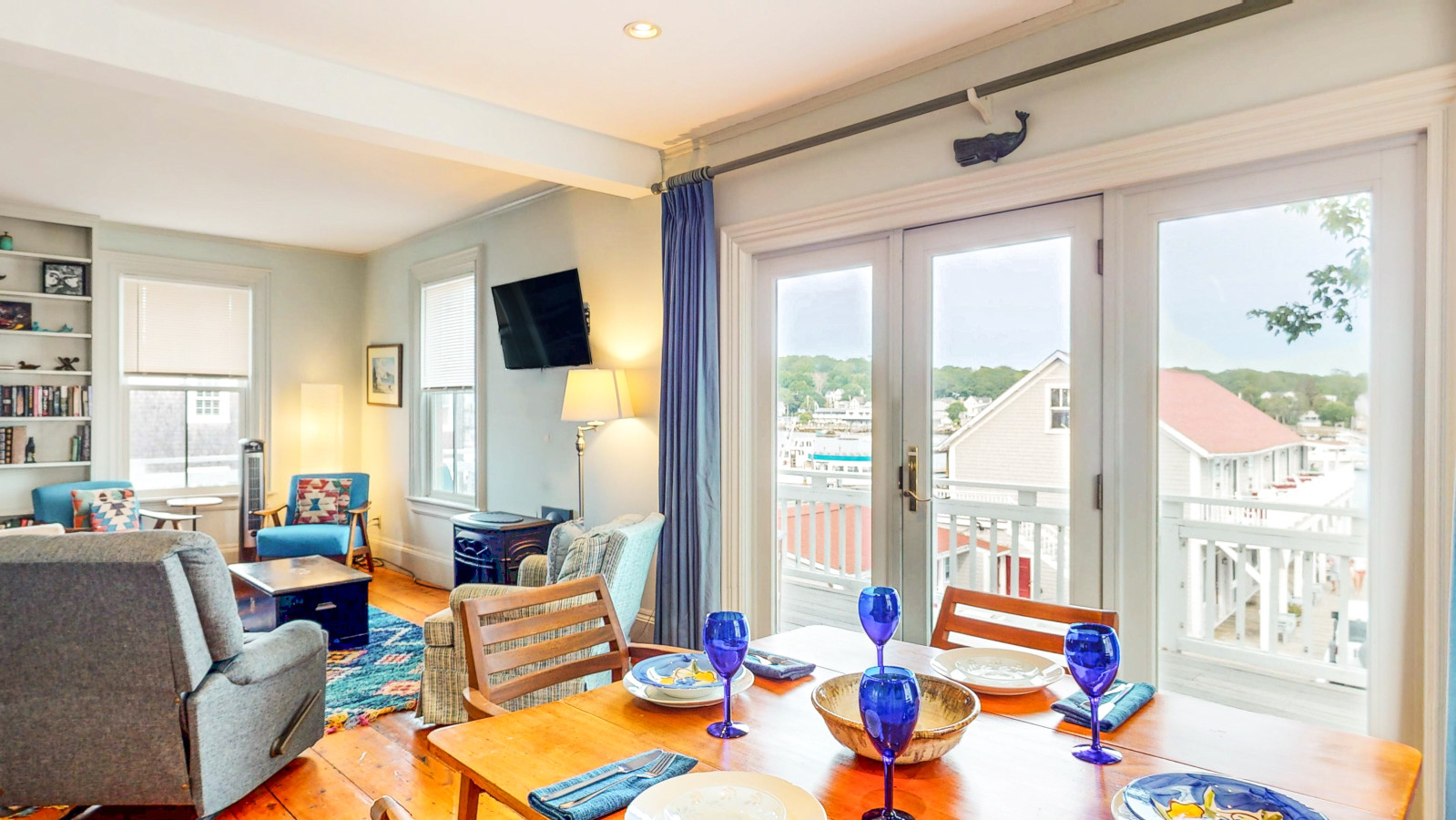 Harborfront Home In The Heart Of Boothbay | Walk To Restaurants & Shops - Boothbay Harbor, ME