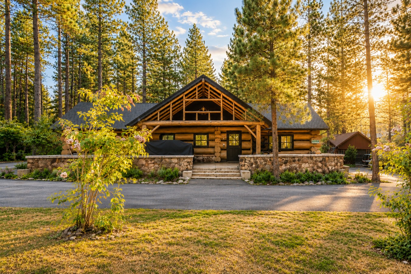 Historic Log Lodge At The Hideaway Big Bear - Big Bear Lake, CA