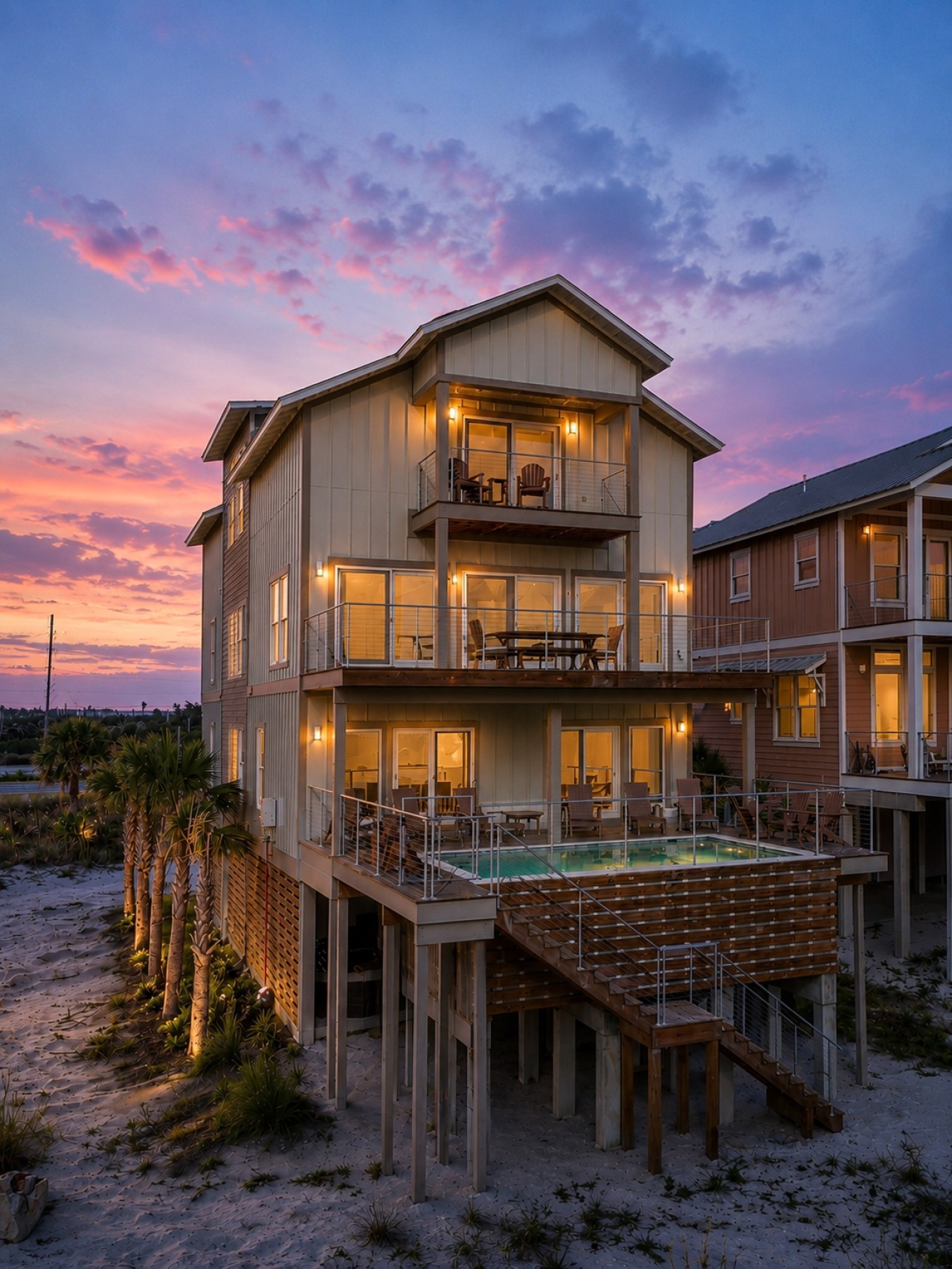 Mexico Beach Paradise | Gulf Front | Private Pool | 7br - Mexico Beach, FL