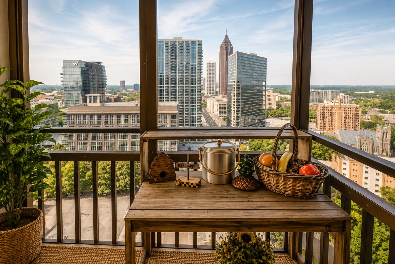 Modern High-floor Condo At Heart Of Downtown & Skyline Balcony - Atlanta