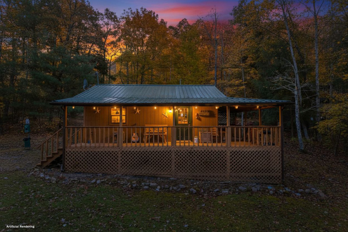 Cozy Boo Bear Luxury Honeymoon Cabin Hot Tub - Cosby, TN