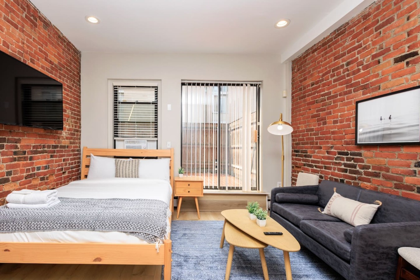 Cozy Exposed Brick Studio | Back Bay - Boston, MA