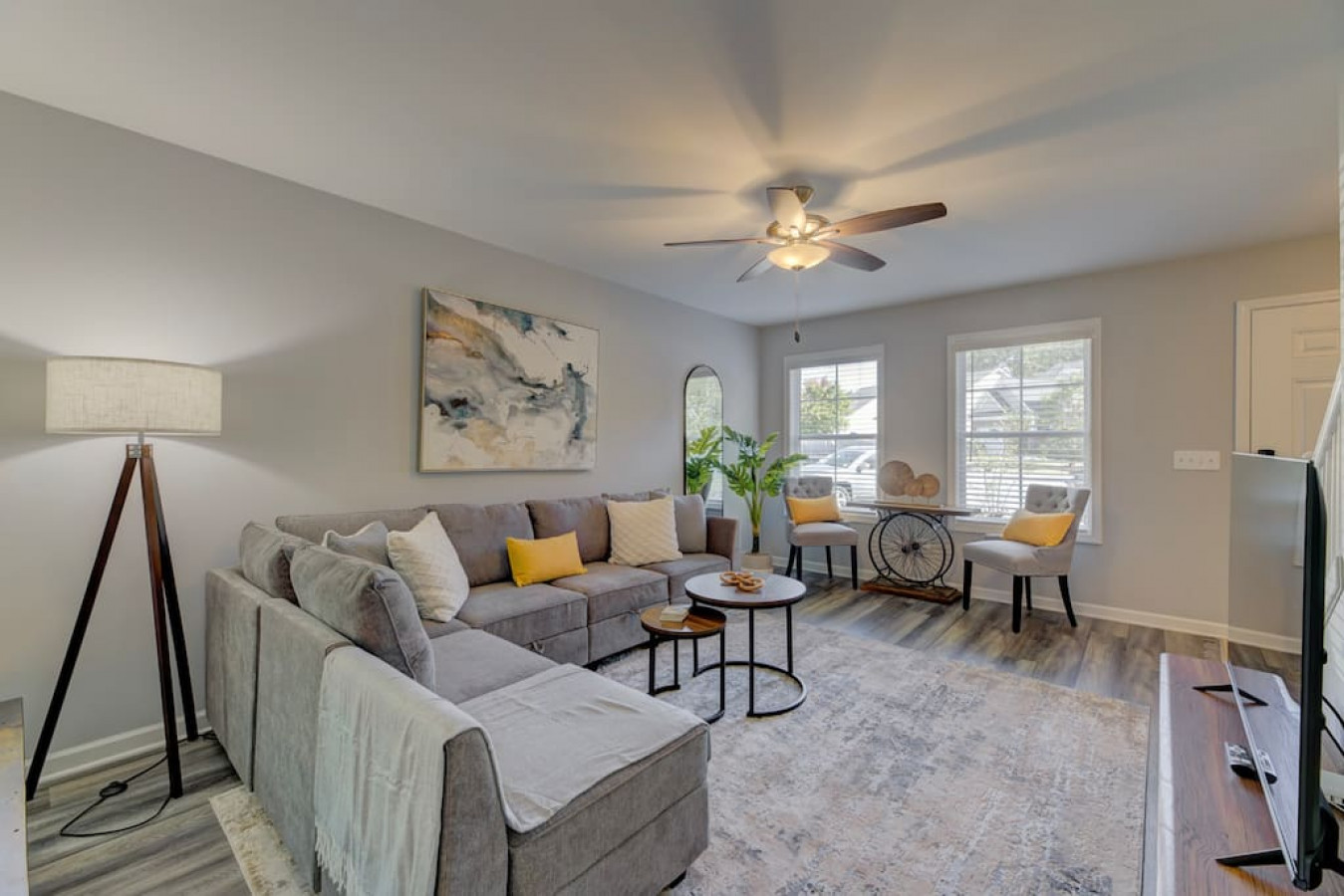 Back Deck Overlooking Tranquil Pond - Spacious Modern Haven - Columbia, SC