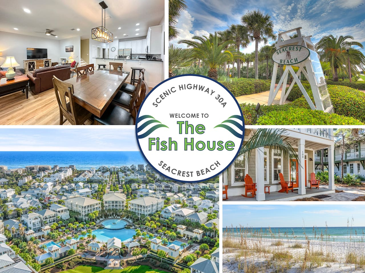 2027 Just Opened! | Seacrest | Sleeps 13 - Rosemary Beach, FL