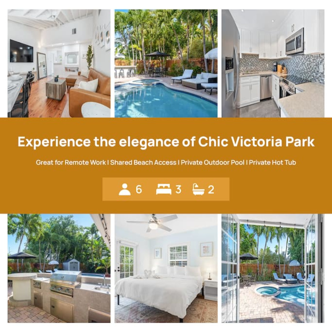 Heated Pool And Spa With Designer Touches - Charming Oasis - Fort Lauderdale, FL