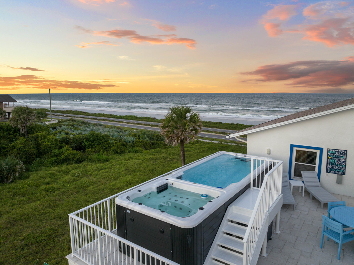 Ocean View And Swim Spa - Stunning Coastal Escape - Flagler Beach, FL