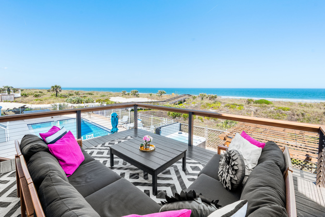 Luxury Oceanfront Retreat With Heated Saltwater Pool And Hot Tub - Stunning Oasis - St. Augustine, FL