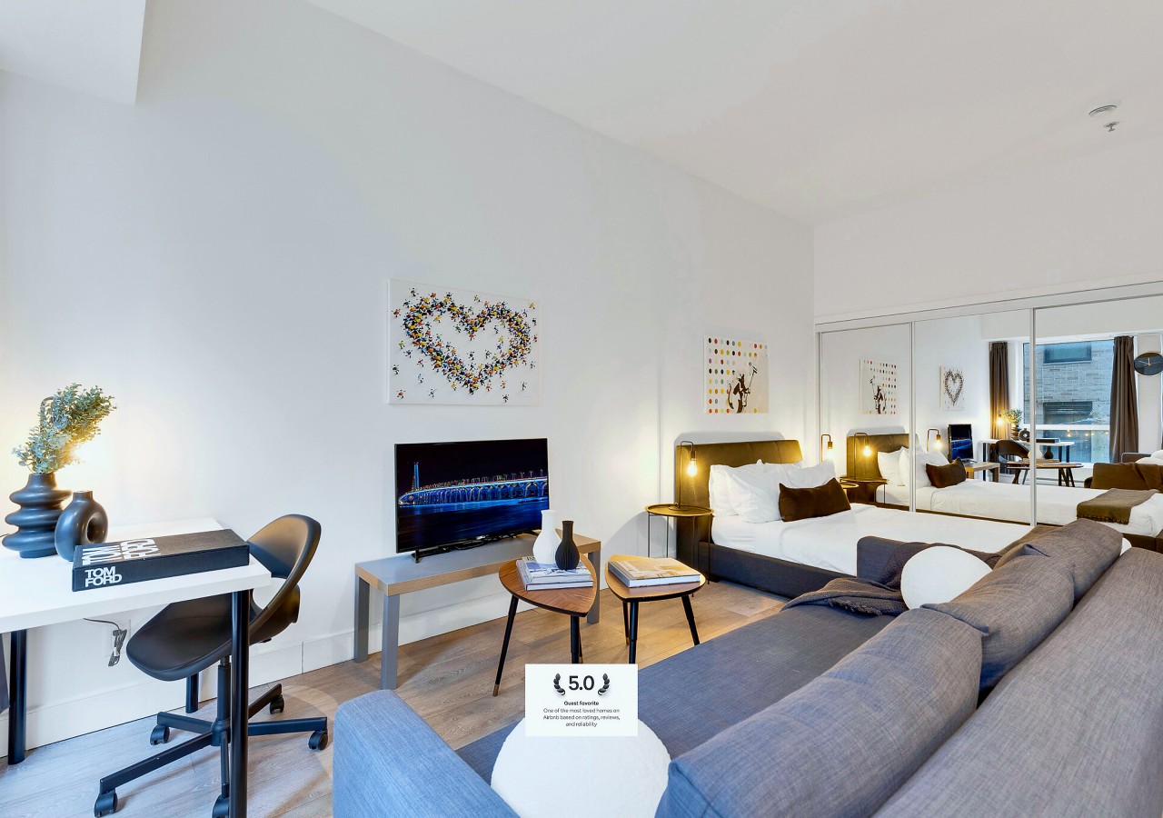 Stylish Double Studio Suite With Modern Amenities - Cozy Urban Retreat - Montréal