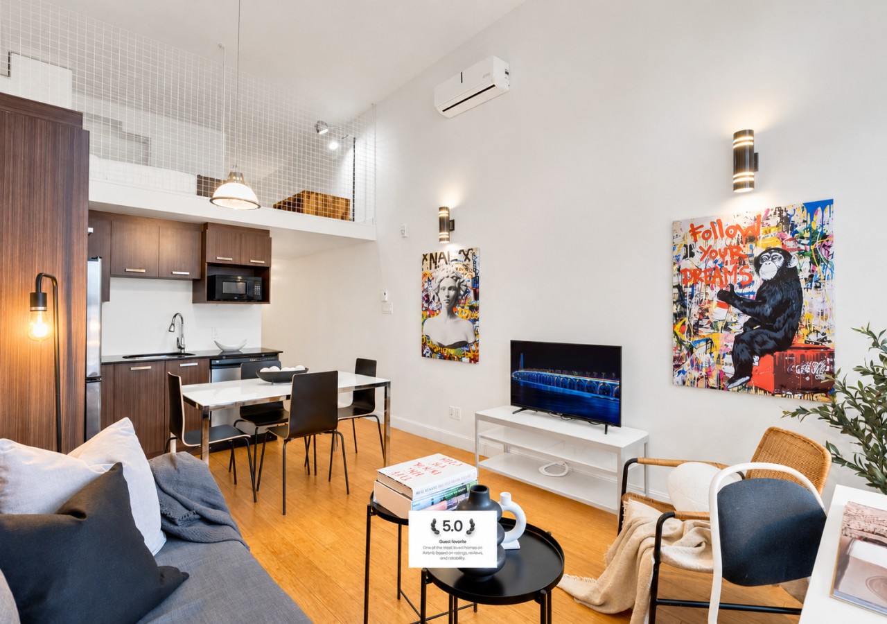 Liv Mtl Main-302 | Spacious 1br Suite + Mezzanine - Montréal, QC