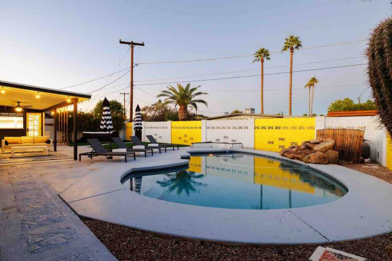 Custom Pool And Outdoor Bar - Fun And Stylish Retreat - Tempe, AZ