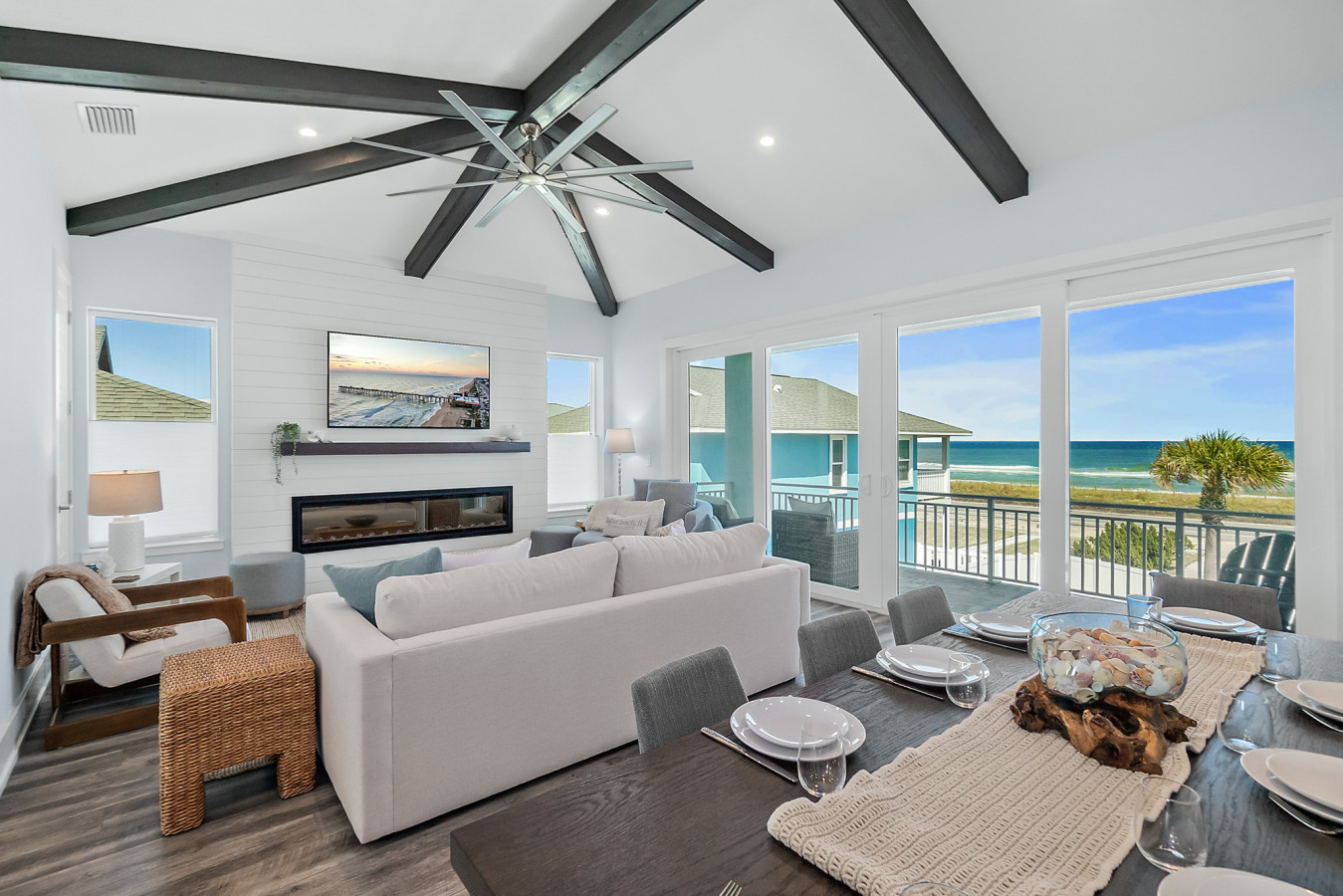 Ocean View Living • 3br Beach House | Bunks - Flagler Beach, FL