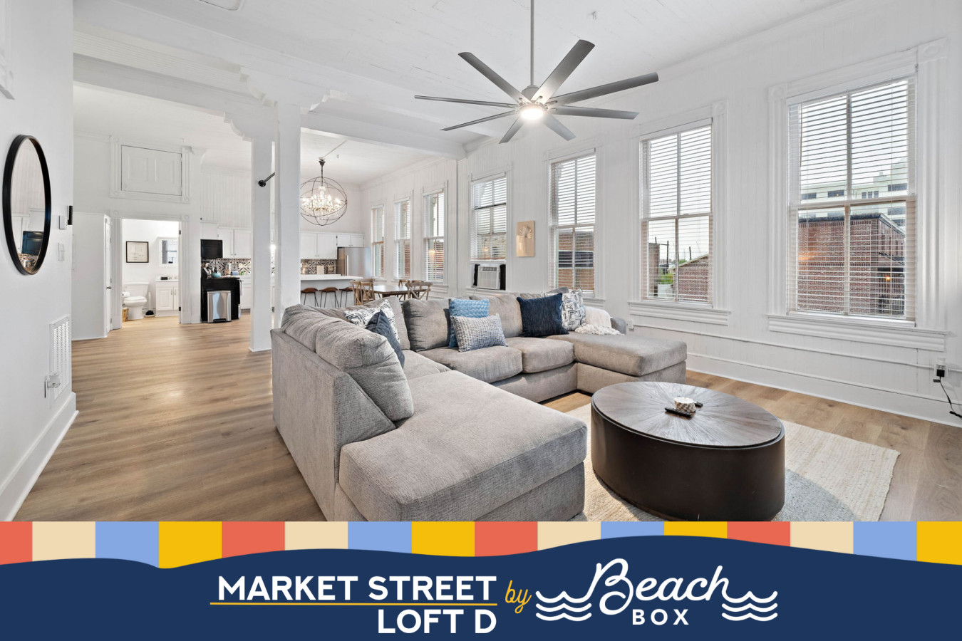 Market Street Loft D - Galveston, TX