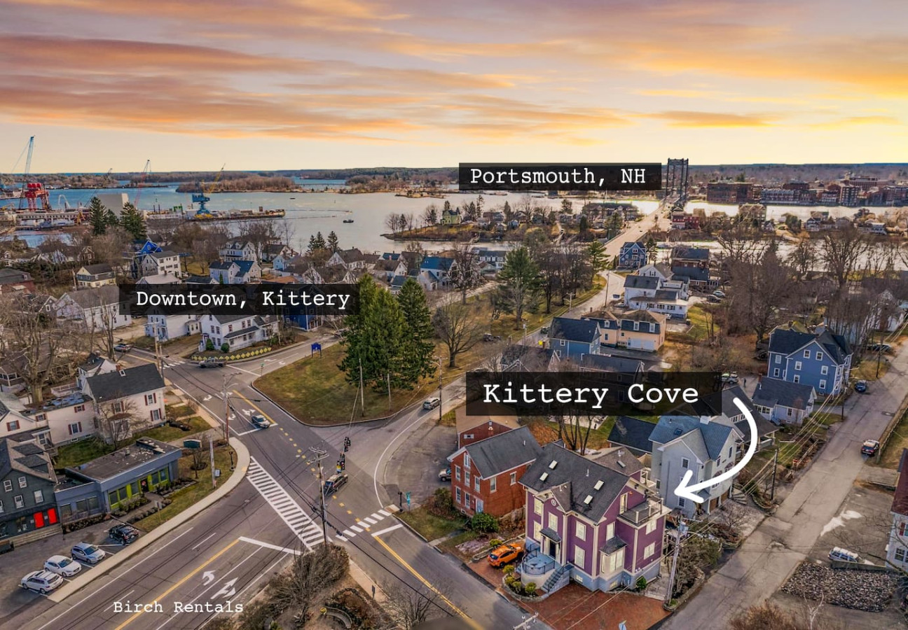 Kittery Cove | Luxe, Views, Walk To Portsmouth - 樸次茅斯