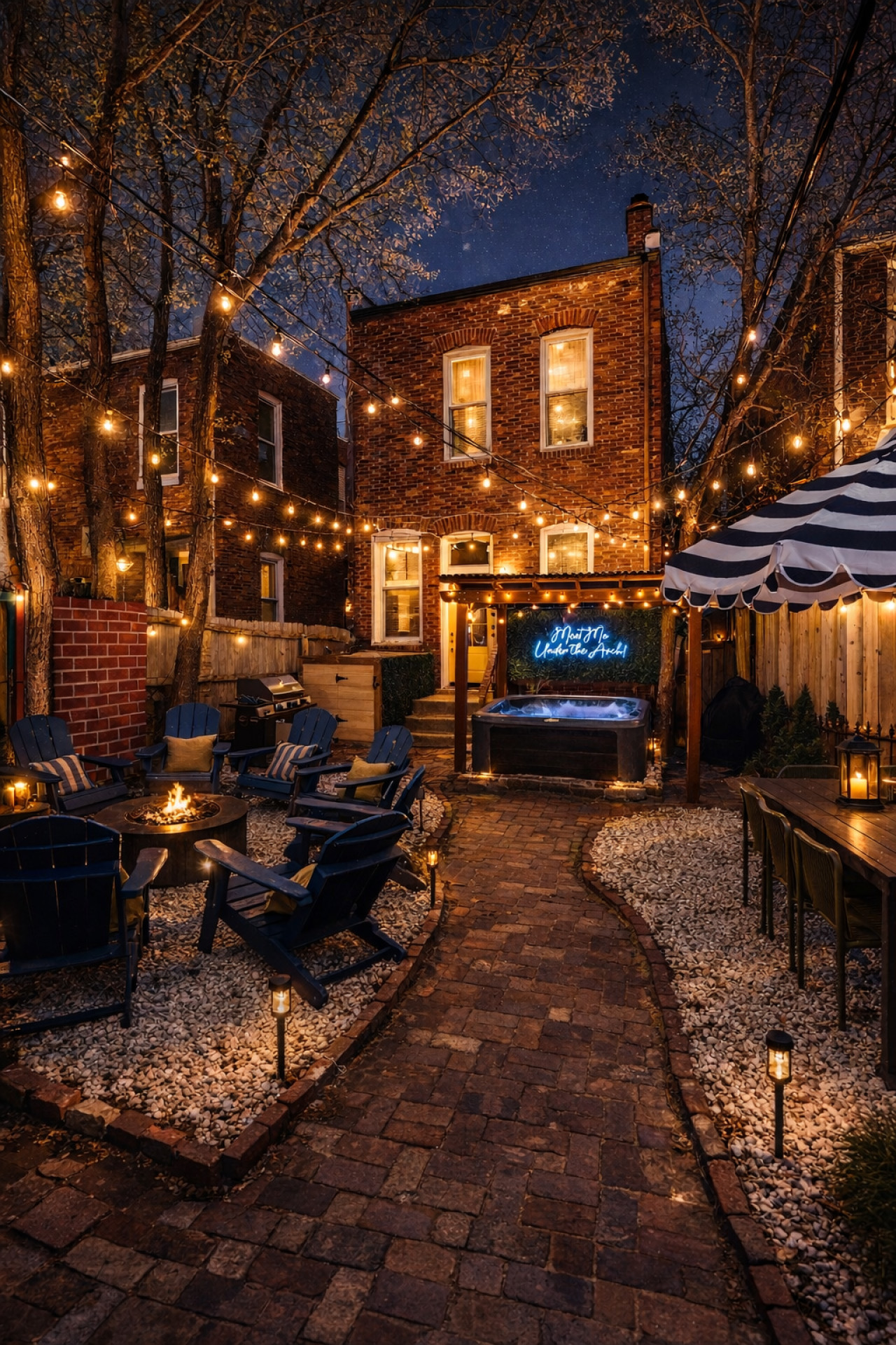 Lou Luxe- Speakeasy, Epic Arcade, Hottub & Firepit - St. Louis, MO