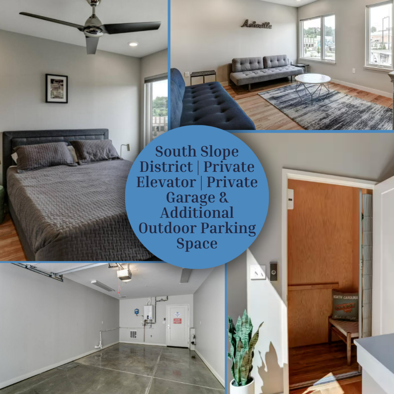 Stunning Rooftop Terrace Townhome Private Elevator - Asheville, NC