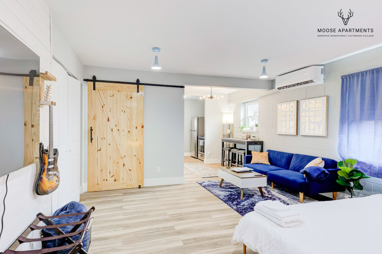 Brand New Modern Luxe Loft W/ King Bed, Free Parking & Fast Wi-fi (Suite 12) - Memphis, TN