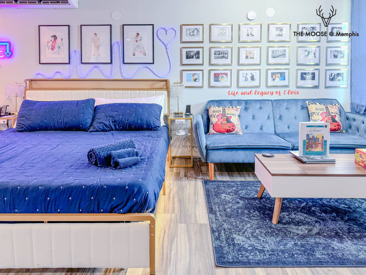 Elvis Inspired Suite With Unique Memorabilia - Charming Retro Oasis - Memphis, TN