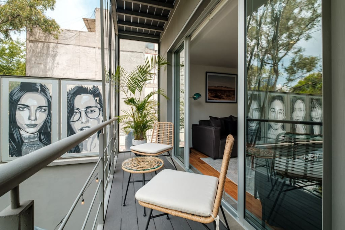 New Luxury Apartment With View To Parque España - México