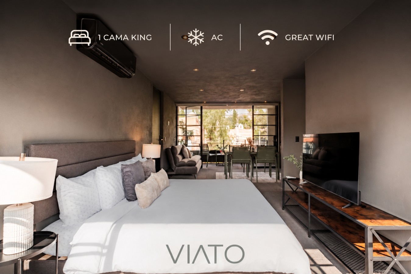 Bright Minimalist Loft In San Miguel | By Viato Homes - San Miguel de Allende