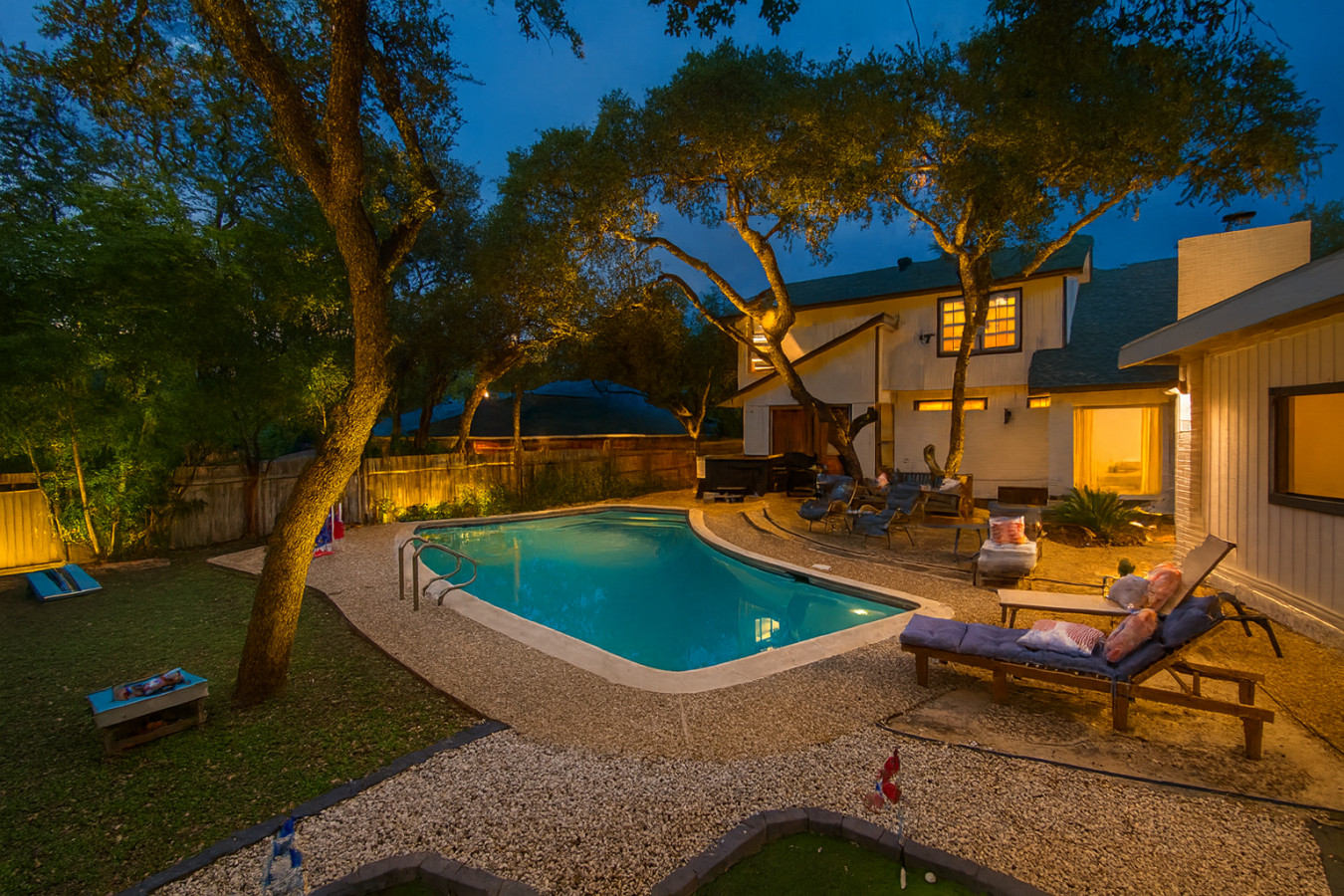 Spacious Backyard Oasis With Pool And Game Room - Inviting Escape - San Antonio, TX
