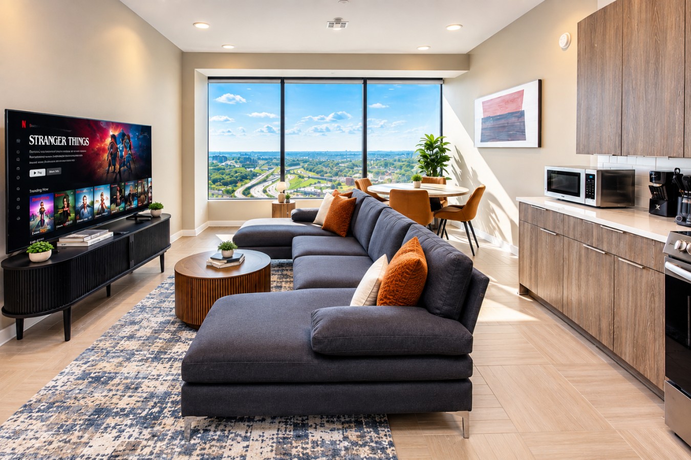 The City Glow | Spacious 2br | 2 Queens - Birmingham, AL