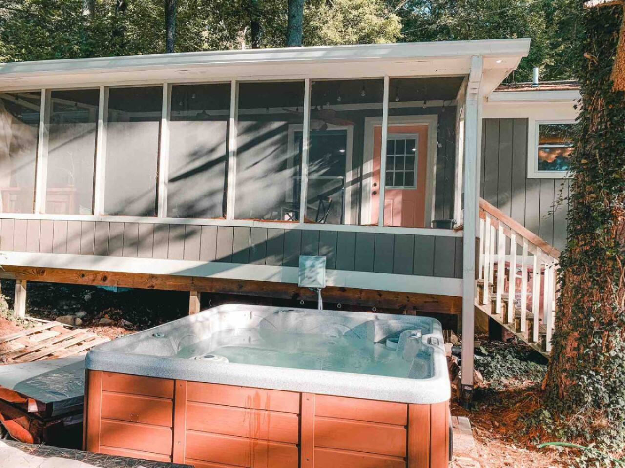 Two Lakefront Cabins Next Door - Indiana (State)
