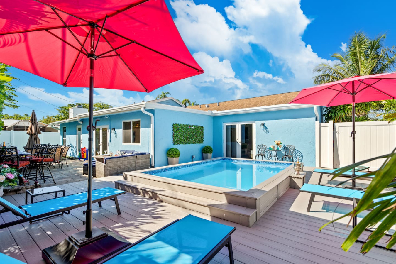 Heated Pool, Big Deck, Billiards, Games, Pac-man - Delray Beach, FL