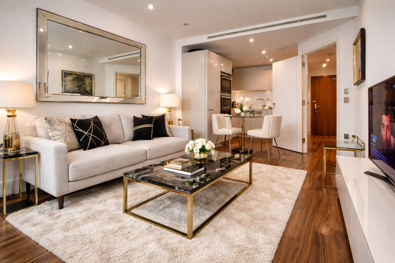 Luxurylondonstays - Luxury City View Aircon Balcony Rooftop Panoramic London Heated Floor - 1000mb Wi-fi, Sky Garden - Central London