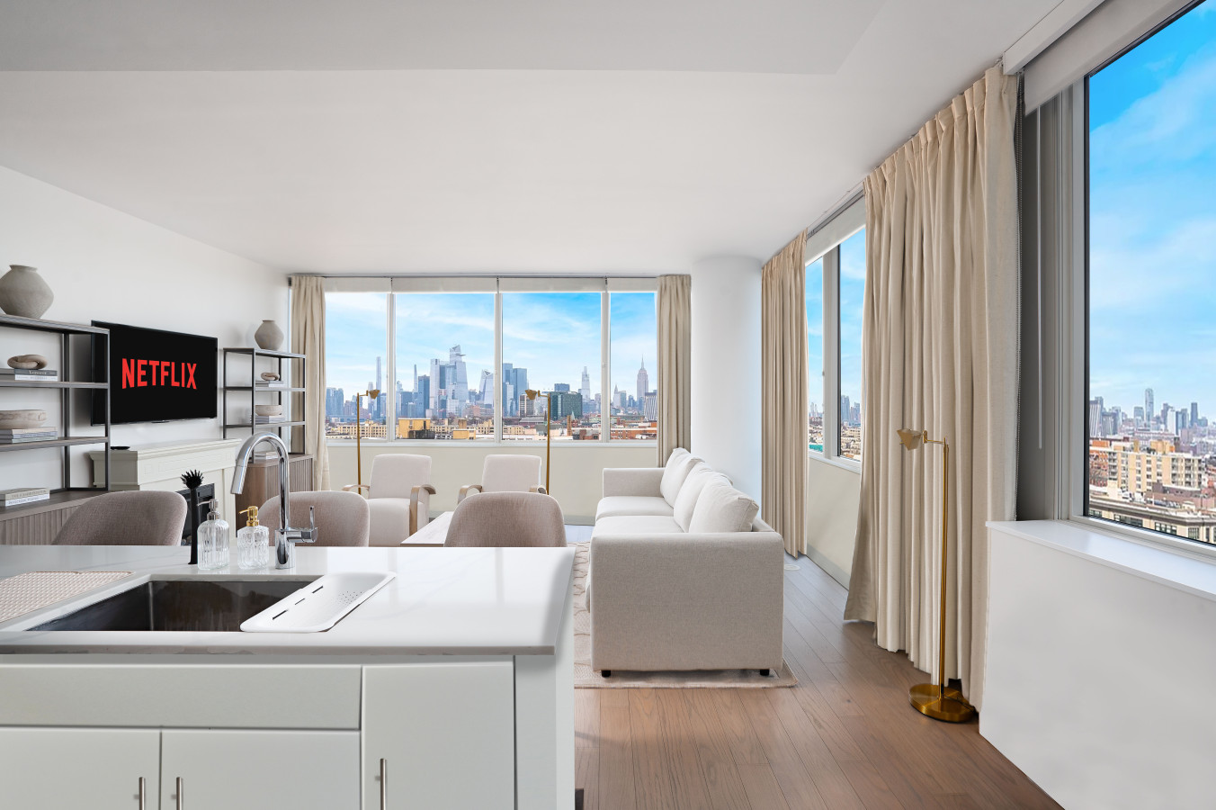 Panoramic Manhattan Views And Gourmet Kitchen - Stunning Luxury Haven - Jersey City, NJ